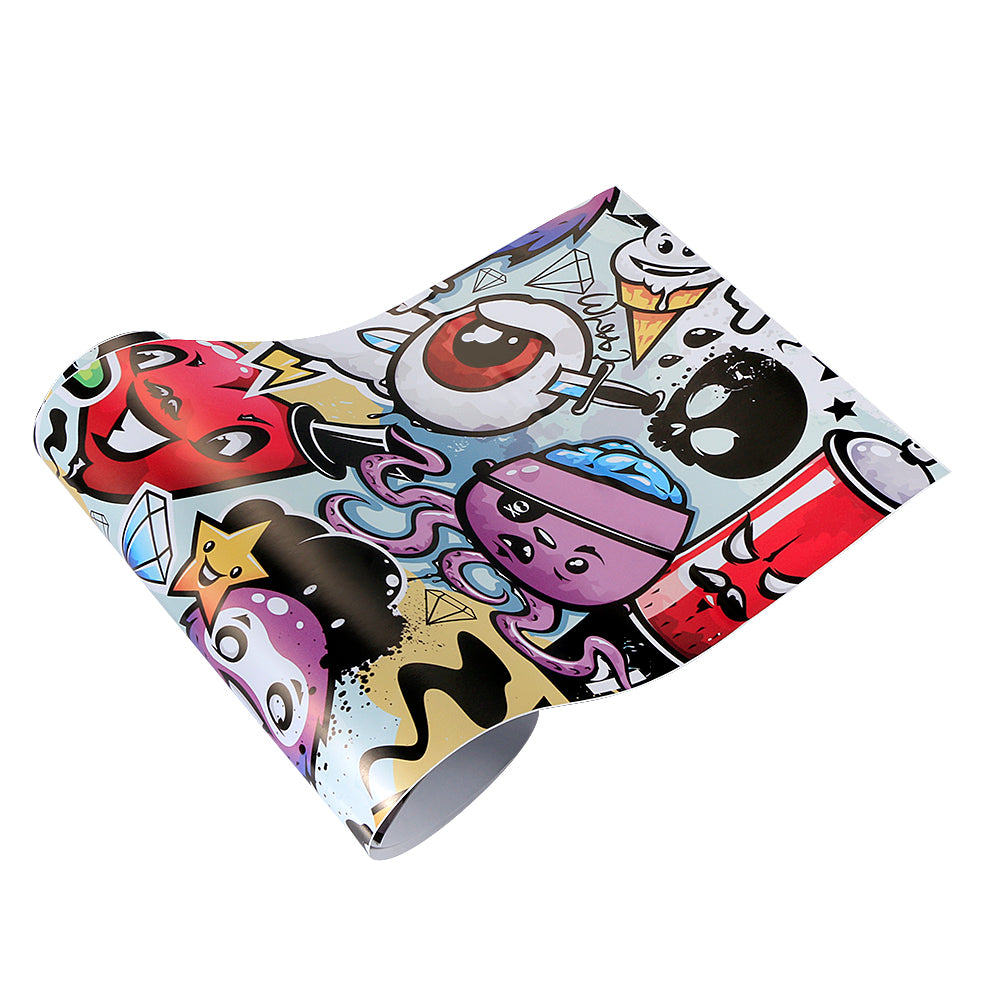 Matte Graffiti Pattern Vinyl Wrap – TunerSupply.co